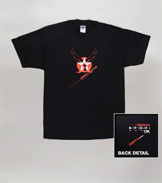 8bitpeoples - International Chiptune Resistance world tour t-shirt