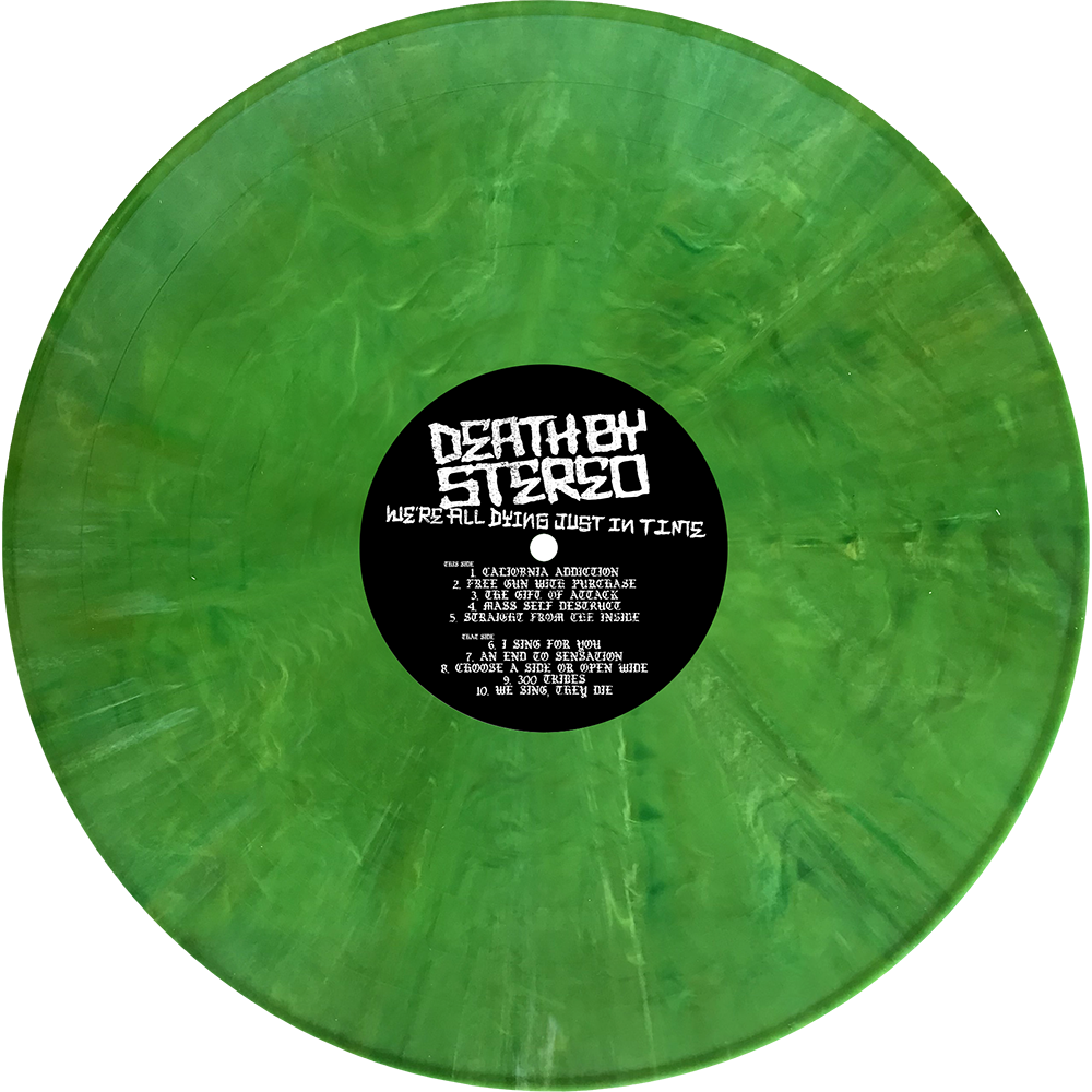 Death By Stereo "We're All Dying Just In Time" - Indecision Records