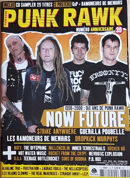 Punk Rawk 39 - numero anniv (zine + CD) - GUERILLA ASSO