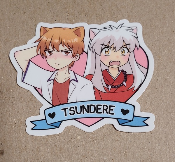 Tsundere Blue Sticker - Emirichu