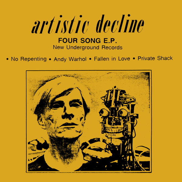 Meat House Productions - Artistic Decline "4 Song EP" 7" Reissue