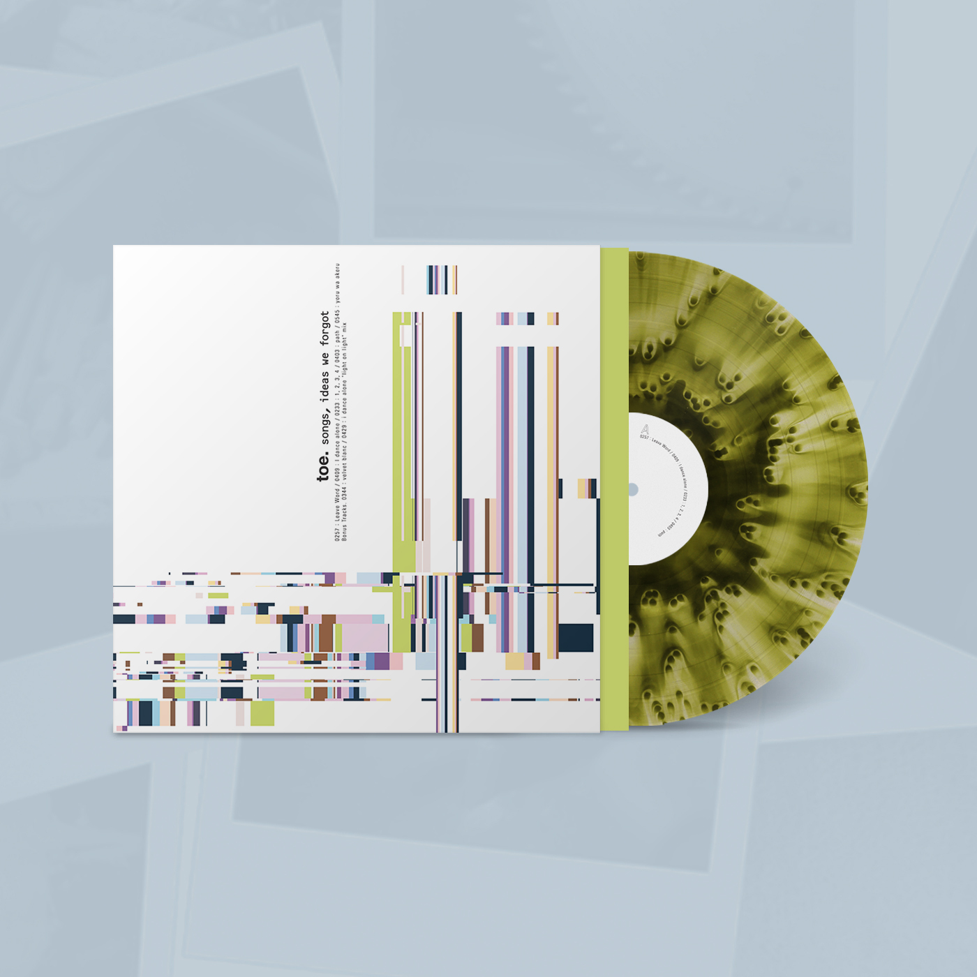 Topshelf Records - toe - Songs, Ideas We Forgot