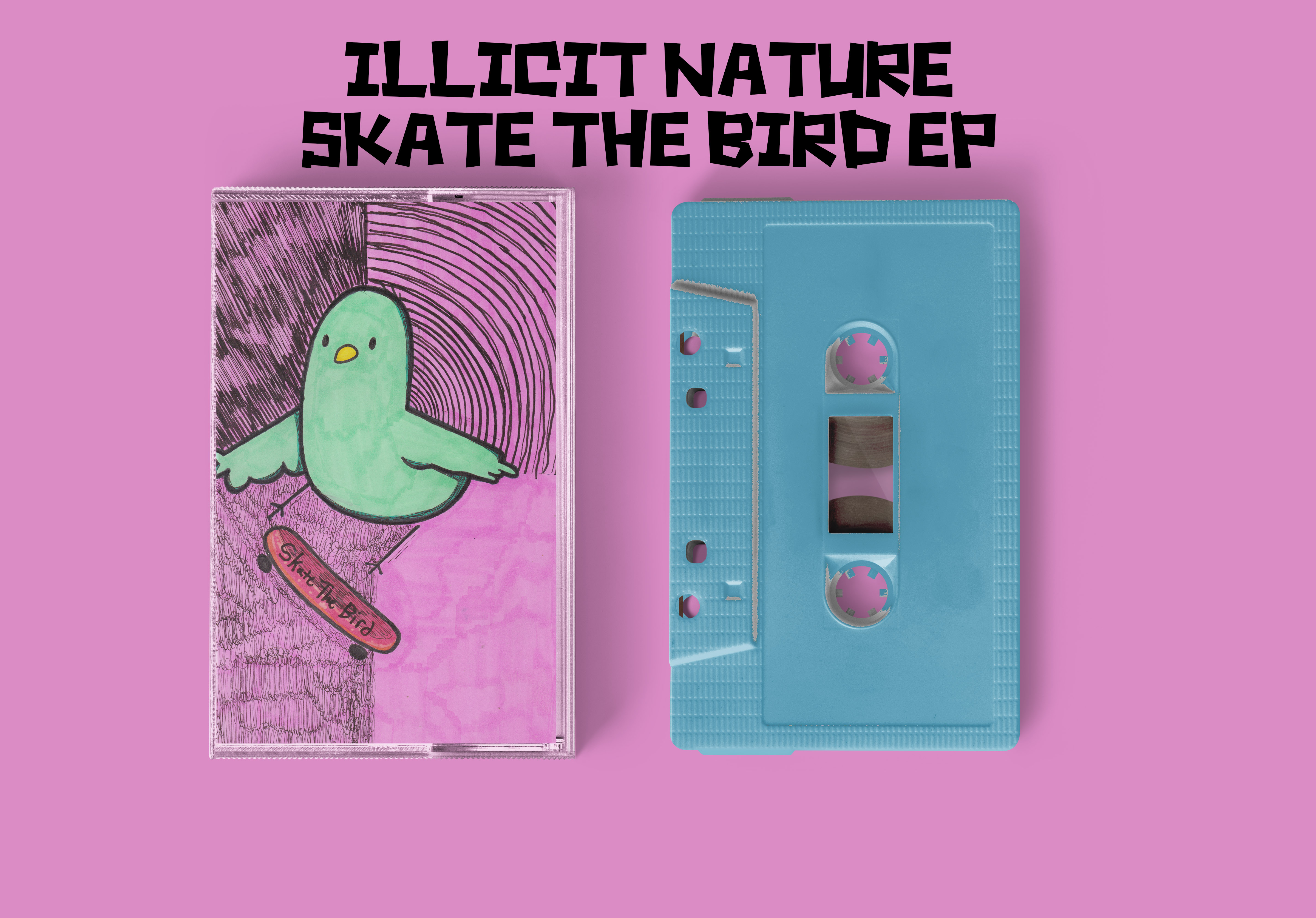 Illicit Nature - Skate the Bird EP - Throat Honey Records