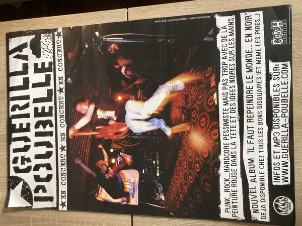 Guerilla Poubelle - poster affiche 2005 - GUERILLA ASSO
